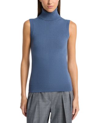 Click here for Michael Kors Collection Cashmere Sleeveless Turtle... prices