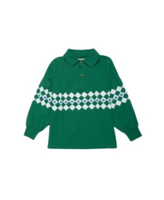 Click here for The Sunday Collective Unisex Blue Note Striped Pol... prices