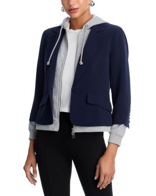 Click here for Cinq a Sept Khloe Hooded Blazer prices