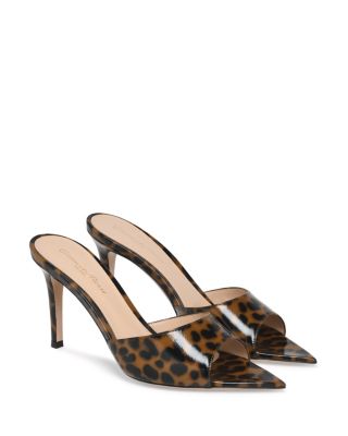 Click here for Gianvito Rossi Womens Elle 85 Mules prices