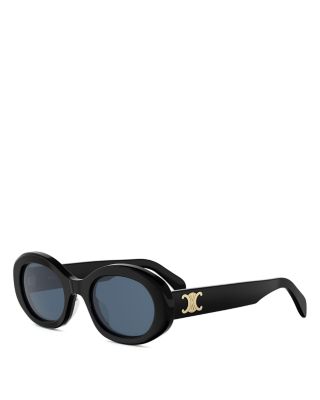 Click here for Celine Triomphe Oval Sunglasses  52mm prices