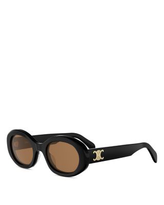 Click here for Celine Triomphe Oval Sunglasses  52mm prices