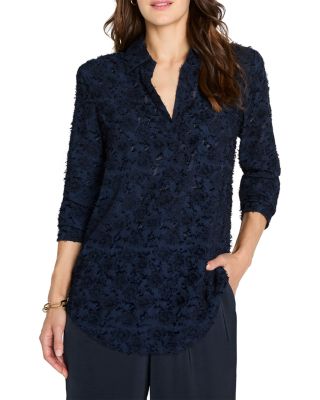 Click here for Nic+Zoe Any Occasion Clipped Jacquard Top prices