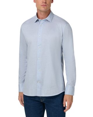 Click here for Boggi Milano Mens Regular Fit Jersey Shirt prices