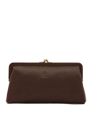 Click here for Il Bisonte Classic Manuela Leather Clutch prices