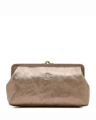 Click here for Il Bisonte Classic Manuela Leather Clutch prices