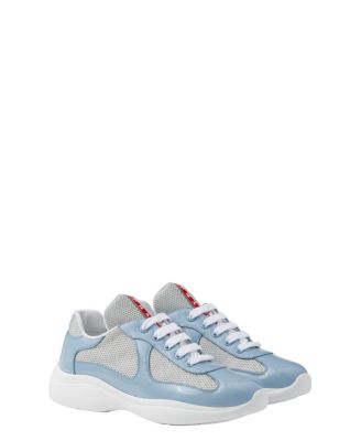 Click here for Prada Womens Americas Cup Biker Fabric Sneakers prices