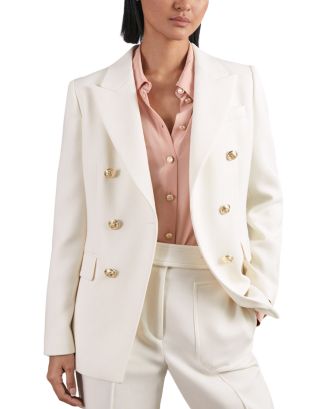 REISS Lily Double Breasted Occasion Blazer | Bloomingdale's Women