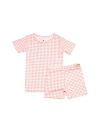Click here for Motette Girls Sugar Gingham Pajama Set - Baby  Lit... prices