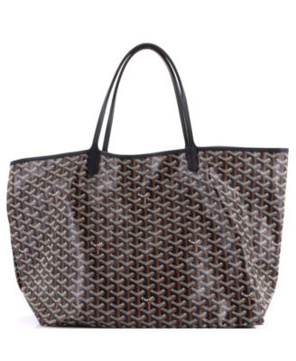 Click here for Pre-Owned Goyard Gm Saint Louis Tote Coated Canvas prices