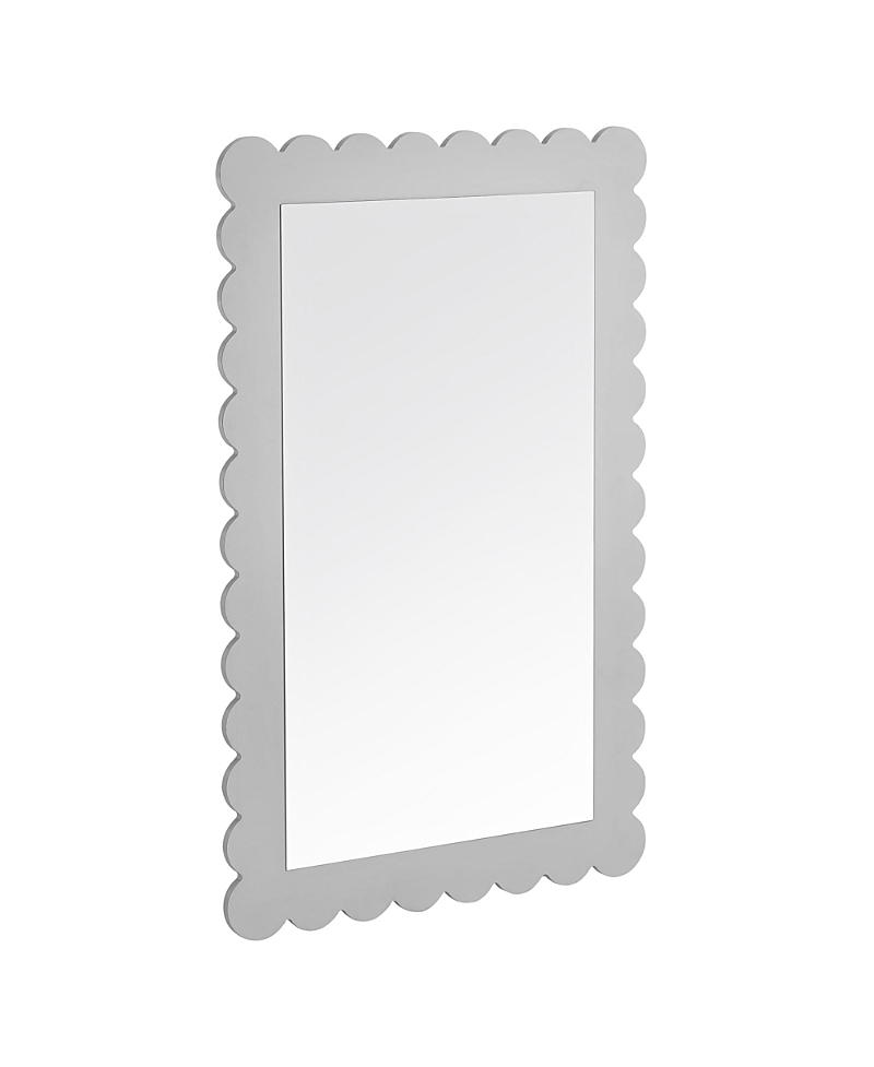 Click here for Modway Emmeline Scalloped Rectangle Wall Mirror prices