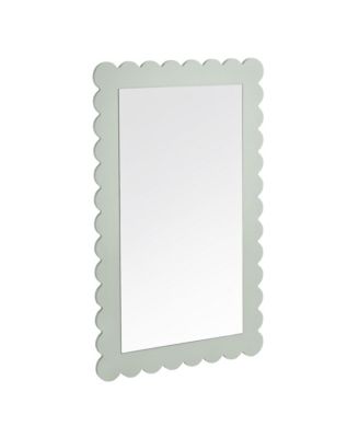 Click here for Modway Emmeline Scalloped Rectangle Wall Mirror prices