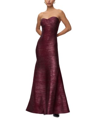 Click here for Herve Leger The Metallic Sara Gown prices