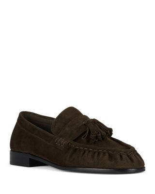 Click here for Jeffrey Campbell Womens Suede Tassel Loafers prices