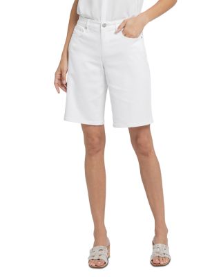 Click here for Nydj Lilly High Rise Jean Shorts in Optic White prices