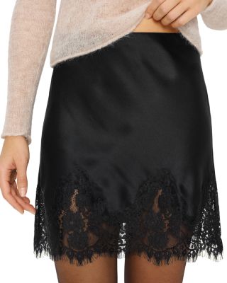 Click here for Reformation Carolina Silk Mini Skirt prices