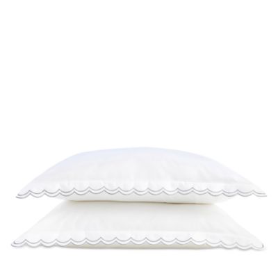 Click here for Christy Scallop Pillowcase Pair  King prices