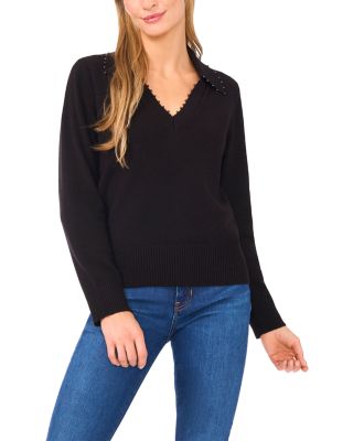 Click here for Ted Baker Meliora Collared V Neck Top prices