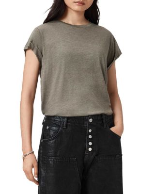 Click here for Allsaints Anna Shimmer Tee prices