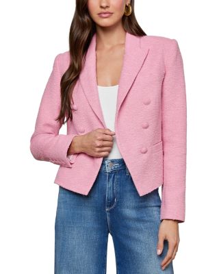 Click here for LAgence Brooke Double Breasted Crop Blazer prices