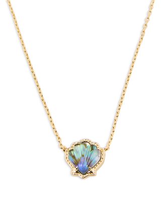 Click here for Kendra Scott Brynne Stone Shell Adjustable Pendant... prices
