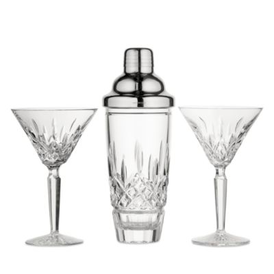 Click here for Waterford Lismore Cocktail Shaker & Martini Glasse... prices