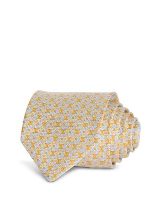 Click here for Ferragamo Silk Classic Gancini Grid Pattern prices