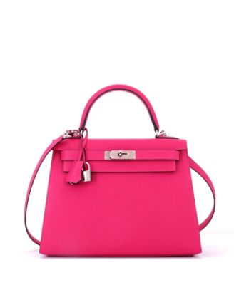 Click here for Pre-Owned HERMES Kelly 28 Handbag Verso Epsom with... prices