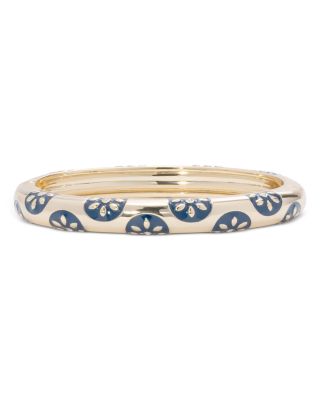 Click here for Ramy Brook Aria Pave Flower Small Bangle Bracelet prices