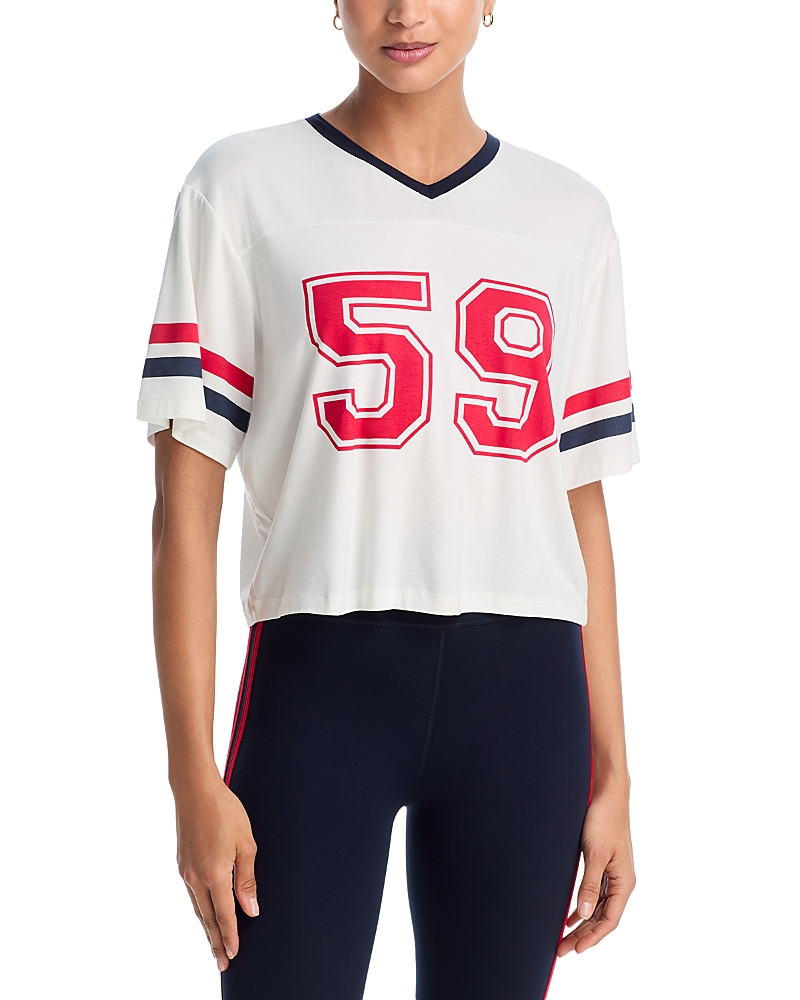 Click here for Splits59 Rex Varsity V Neck Tee prices