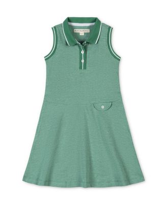 Click here for Hope & Henry Girls Organic Sleeveless Pique Polo D... prices