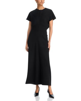 Click here for Toteme Slouch Waist Wool Dress prices
