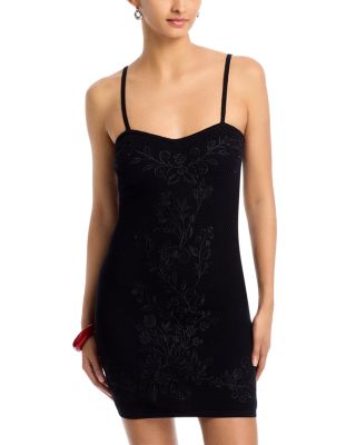 Click here for Aqua Placed Crochet Midi Dress - Exclusive prices