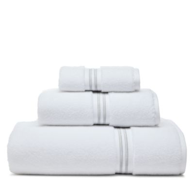 Click here for Hudson Park Collection Turkish Border Washcloth -... prices