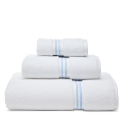 Click here for Hudson Park Collection Turkish Border Bath Towel -... prices