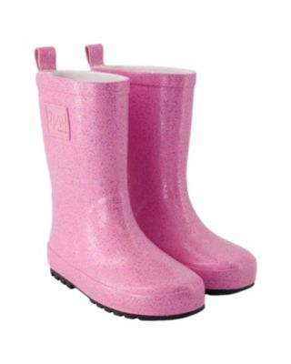 Click here for Deux par Deux Girls Rain Boots in Glitter Natural... prices