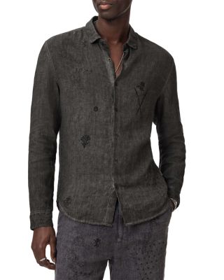 Click here for John Varvatos Luca Linen Shirt prices
