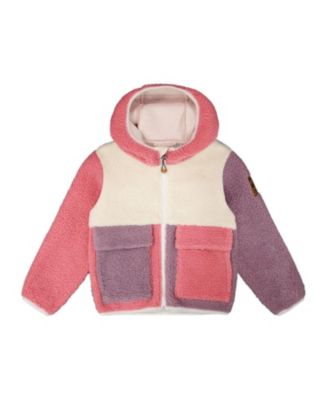 Click here for Deux par Deux Girls Long Sleeve Sherpa Jacket - Ba... prices