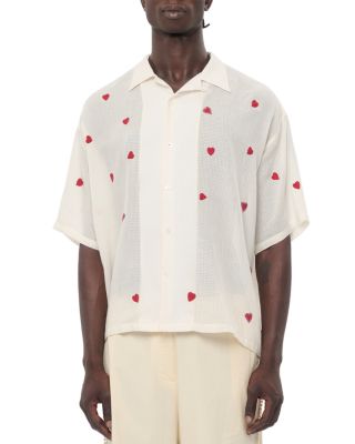 Click here for Baziszt Saturday Heart Graphic Shirt prices