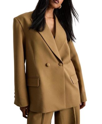 Click here for Warehouse The Premium Oversized Tailored Blazer prices