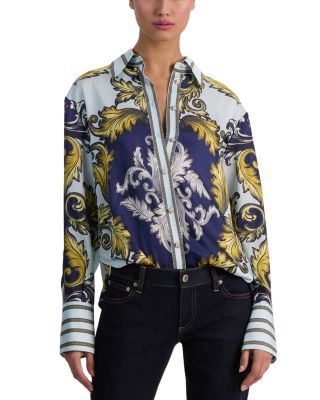 Click here for Alice and Olivia Lane Button Front Shirt prices