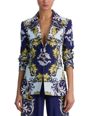 Click here for Alice and Olivia Hope Clean Fitted Blazer prices