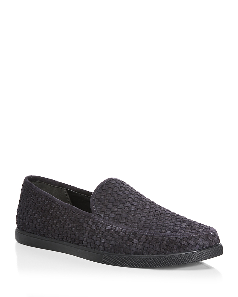Click here for Vince Mens Sonoma Suede Basketweave Loafers prices
