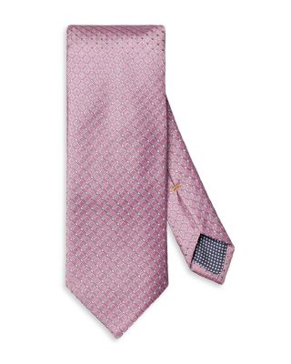 Click here for Eton Micro Geometric Silk Classic Tie prices