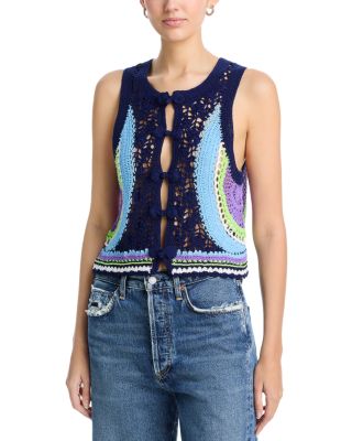 Click here for Ramy Brook Adriana Crochet Top prices