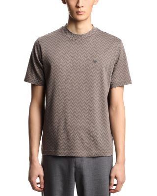 Click here for Emporio Armani Icon Two Tone Chevron Motif T-Shirt prices