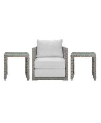 Click here for Modway Aura Outdoor Patio Wicker Rattan  Set of 3 prices