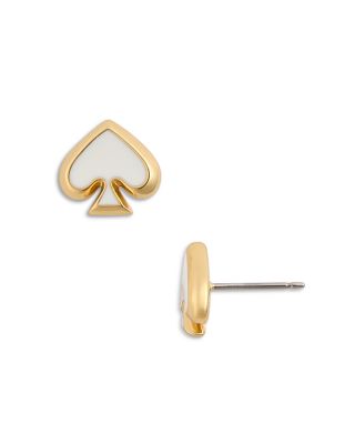 Click here for kate spade new york Everyday Spade Enamel Stud Ear... prices