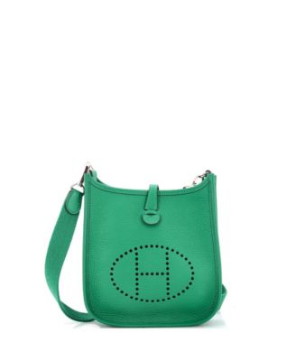 Click here for Pre-Owned HERMES Tpm Evelyne Bag Gen Iii Clemence prices