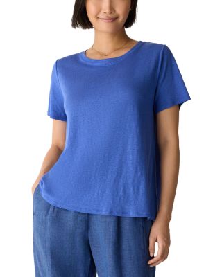 Click here for Eileen Fisher Crewneck Short Sleeve Tee prices
